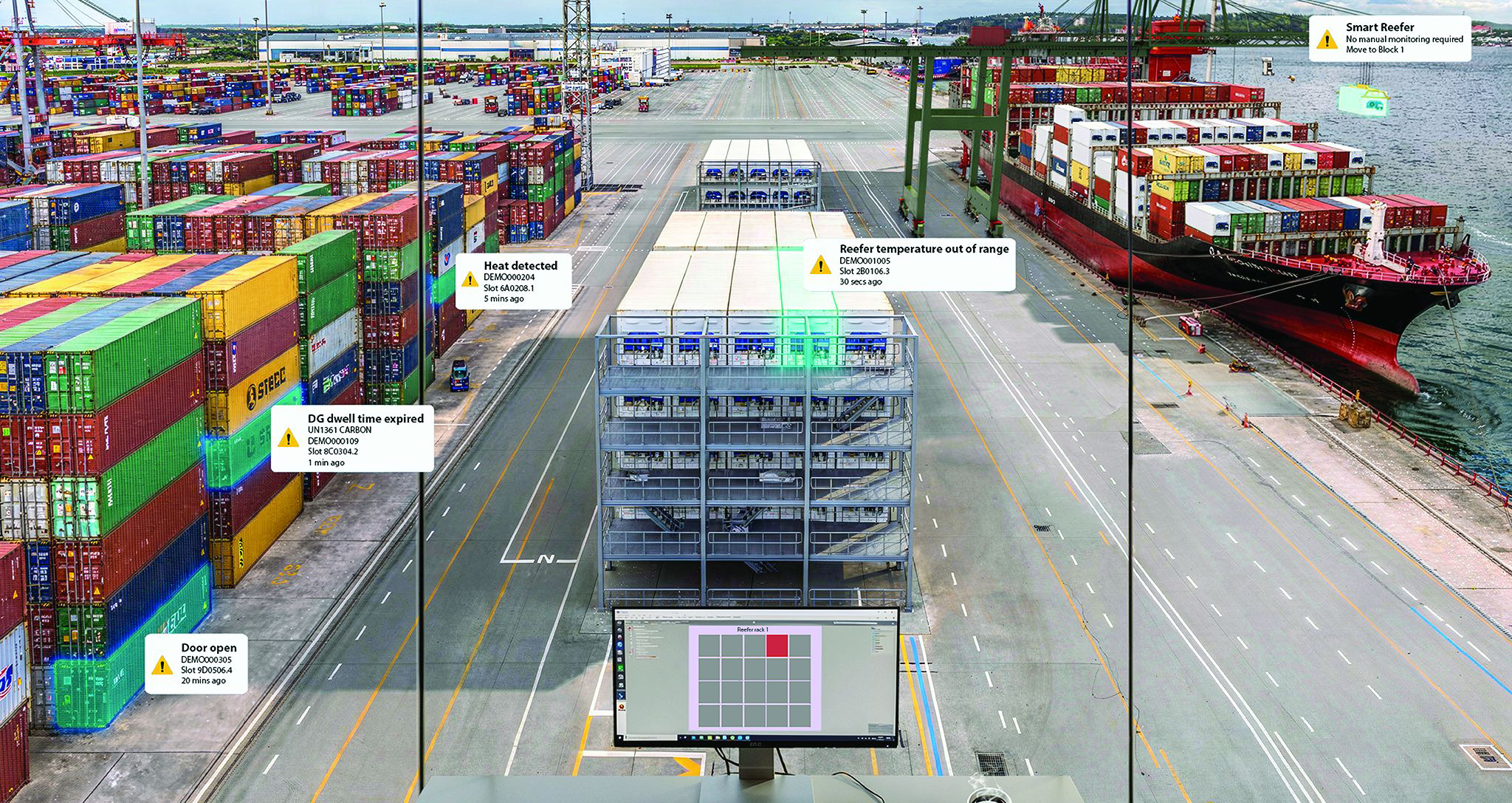 Project Highlight: Conceptual 3D Visualization For A Port Yard - 7CGl